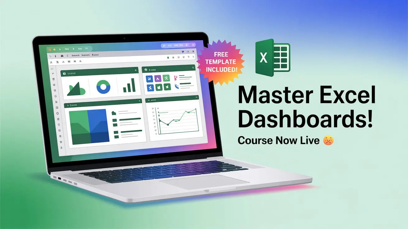 Excel Online Courses - From Raw Data to Polished Dashboards