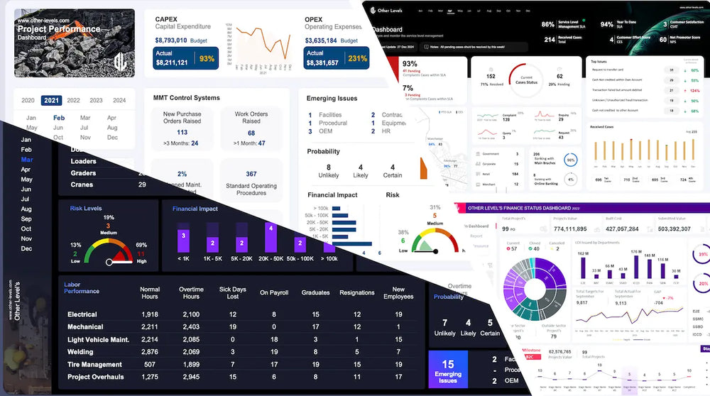 Excel Dashboard – Other Levels