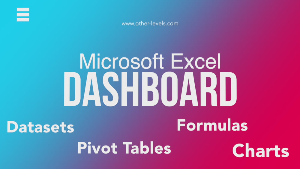 Excel Online Courses - From Raw Data to Polished Dashboards